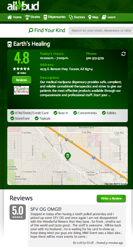 AllBud Launches Dispensary Review Features, Heads to Seattle C... | AllBud